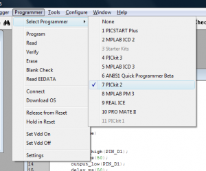 Using the PICkit 2 : As a Programmer - Baltimore Hackerspace
